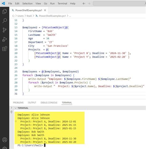How To Create Custom Objects In Powershell