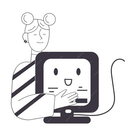 Premium Vector Robot Helper