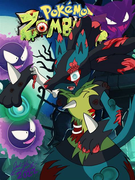 Zombie Lucario By Yingcartoonman On Deviantart