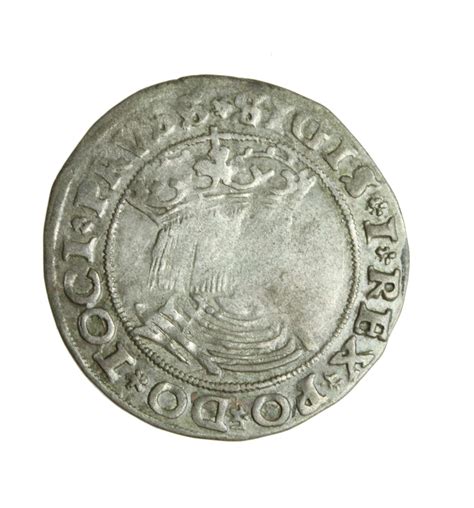 ZYGMUNT I STARY 1506 1548 Grosz Pruski 1528 R1 Aukcja Internetowa