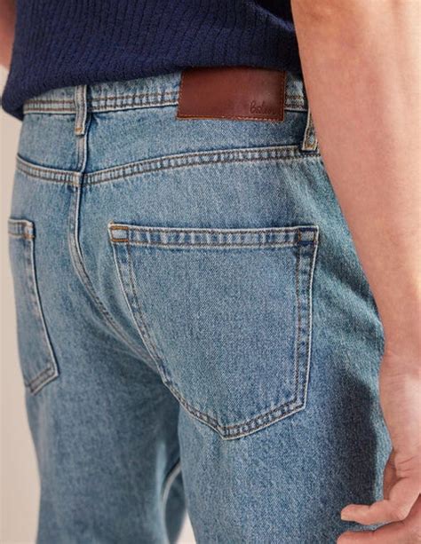 Jeans Mit Schmaler Passform Vintage Waschung Boden De