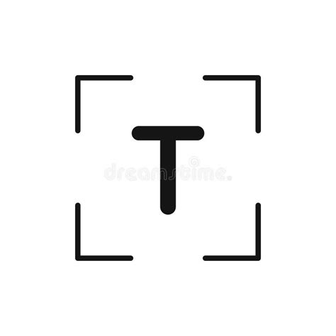 Text Document Icon Perfect For Writing And Editing Stock Illustration