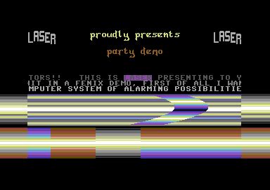 CSDb Party Demo By Fenix 1989