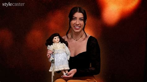 Kelsi Davies Communicates With Her Haunted Doll Lola Video Stylecaster