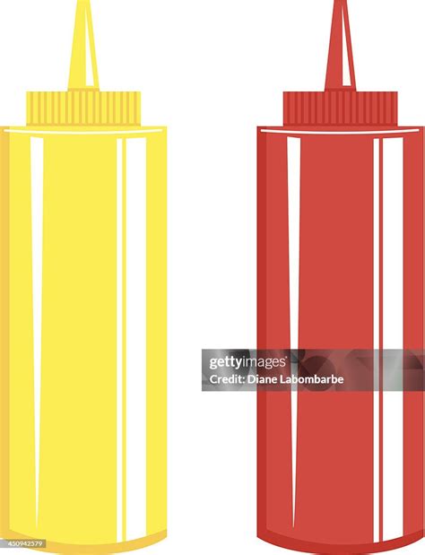 Ketchup Mustard Bottle High Res Vector Graphic Getty Images