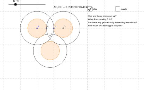 Egg Puzzle Geogebra