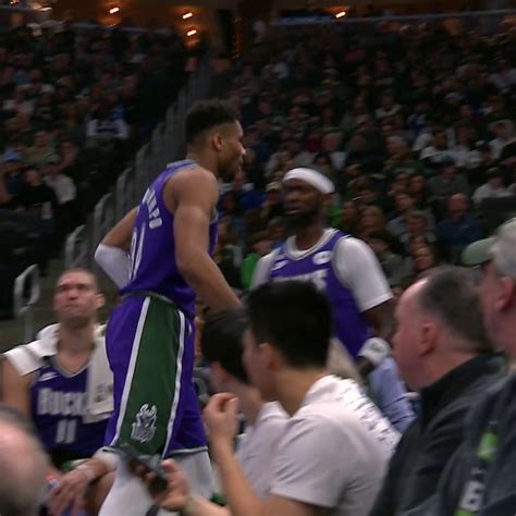 Giannis Went Straight To Locker Room After What Appeared To Be An