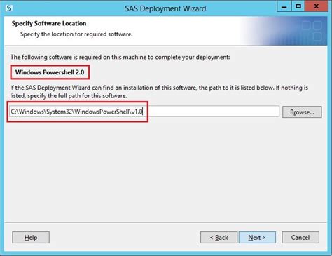 50123 During Installation Of SAS 9 4 The SAS Deployment Wizard