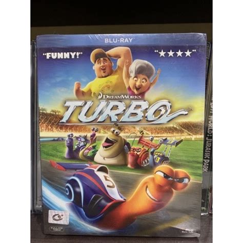 Blu Ray แท้ มือสอง กล่องสวม เรื่อง Turbo มีเสียงไทย มีบรรยายไทย