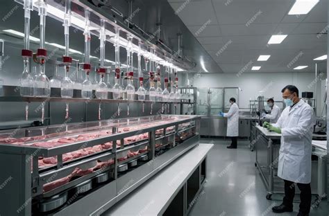 Premium Photo Scientist In A Sterile Laboratory Environment