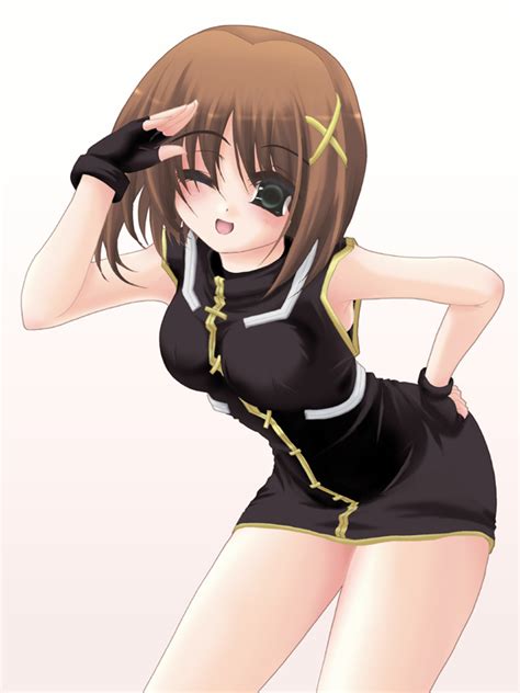 Yagami Hayate Lyrical Nanoha And 2 More Drawn By Frapowa Danbooru