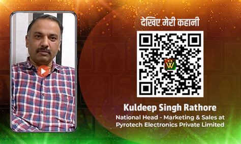 Kuldeep Singh Rathore National Head Marketing And Sales At Pyrotech