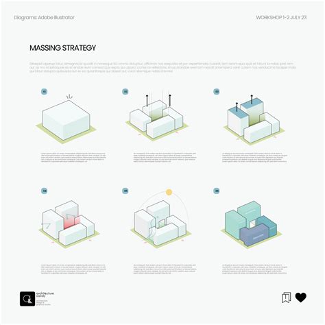 Massing Strategy Architecture Concept Diagram Diagram Architecture