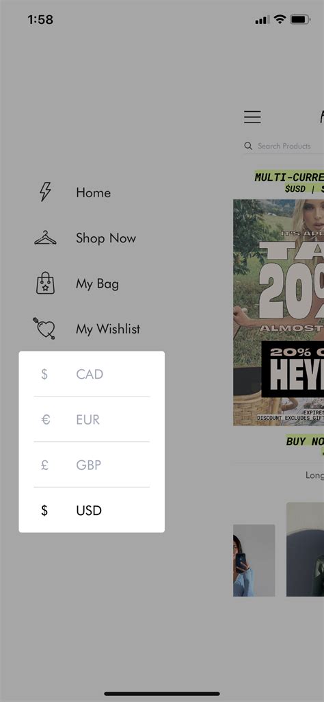 HOW DO I CHANGE THE CURRENCY