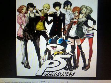 The Characters In Persona 5 Haru Makoto Ryuji Ur Character Yuske