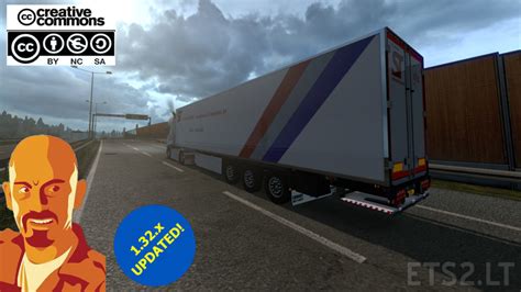 DAF Jelle Schouwstra Trailer Recovered 1 32 X ETS2 Mods