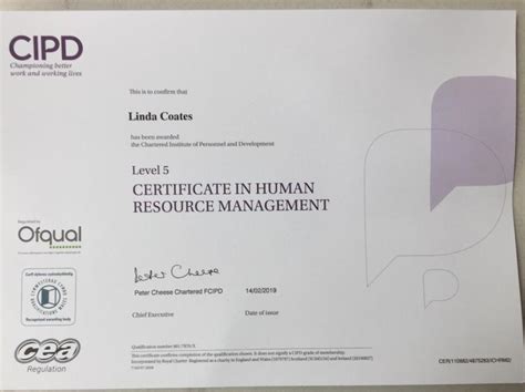 Linda Coates Assoc Cipd On Linkedin So Happy To Have Completed Cipd