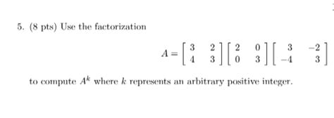 Solved 4 6 Pts Find The Characteristic Polynomial And The