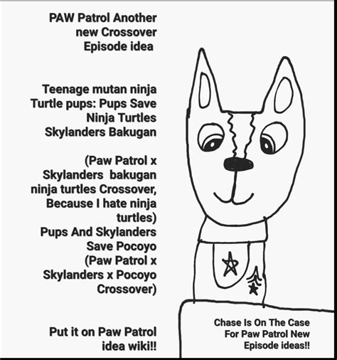 Paw Patrol Another New Crossover Episode Idea By Jennifermcafee On