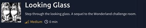 Write Up Tryhackme Looking Glass By Binbash Medium