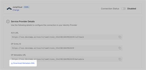 Configuring Jumpcloud Saml For Single Sign On Scalekit Docs