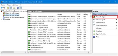 Bloquer Une Application Avec Le Pare Feu Windows Defender Le Crabe Info