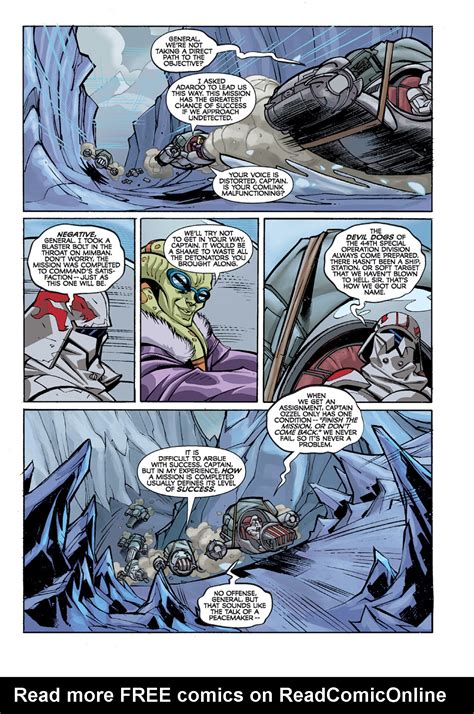 Read Online Star Wars The Clone Wars Comic Issue 7