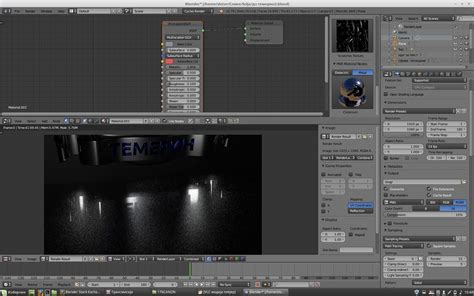 Rendering Clear Reflection On Floor Surface Beginner Blender