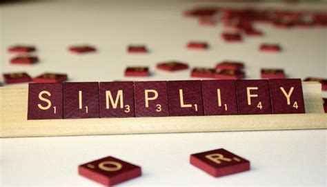 Complexity Reduction As Simple As That