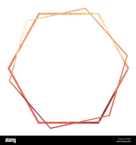 Beautiful Thin Bronze Frame Round Shape Square Pentagonal And