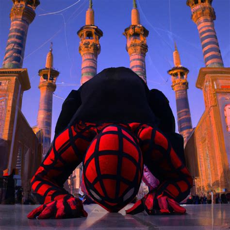 Freedom On Twitter به هوش مصنوعی گفتم ی تصویر از اسپایدرمنی که رفته