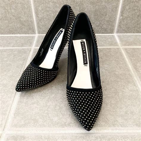 【美品】alice Olivia アリス オリビア パンプス スタッズ メルカリ