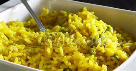 Terapia do Tacho Arroz de açafrão ervilhas Safron and pea rice