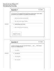 Week 6 Quiz Pdf Score For This Quiz 24 Out Of 30 Submitted Aug 19 At