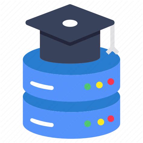 Server Education Dataserver Database Security Db Data Icon