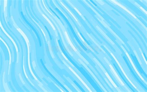Light Blue Pattern With Wavy Lines Modern Minimalist Design Vector