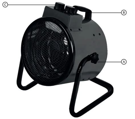 SupaWarm SWBH3 Heavy Duty Fan Heater Instruction Manual