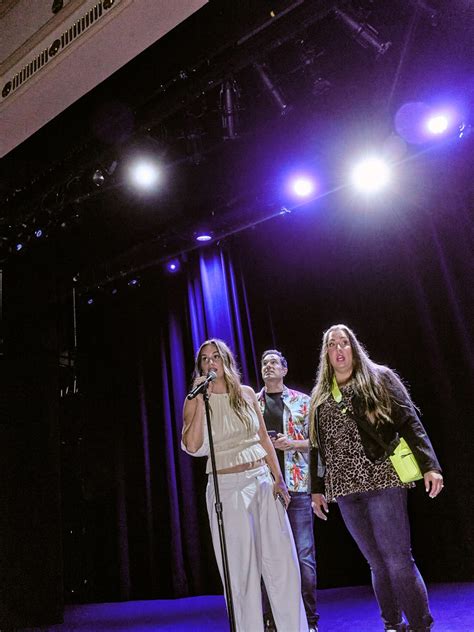 Hannah Berner Gets Ready At Her Stand Up Show In The Hamptons