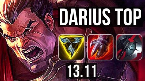 Darius Vs Sion Top 11m Mastery 525 Kr Master 1311 Youtube