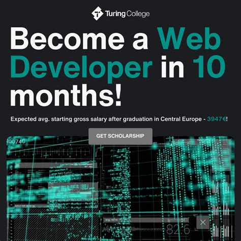 turing college on linkedin web development career program turing college