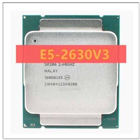 Processador Intel Xeon E5-2630 V3 de 8 núcleos e 3.2GHz de frequência ...