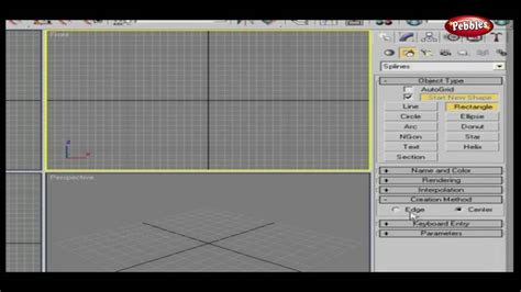 How To Use 2D Splines 2D Shapes In 3ds Max Learn 3ds Max YouTube