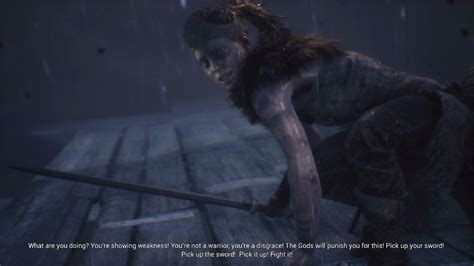 Hellblade Meeting Hela On The Bridge Youtube