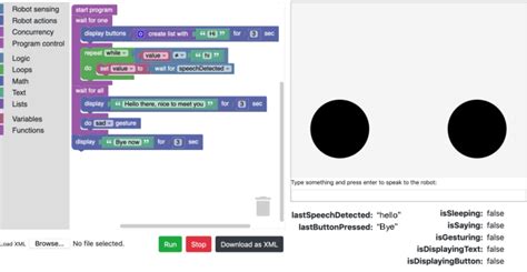 Figure 1 From Concodeit A Comparison Of Concurrency Interfaces In Block Based Visual Robot