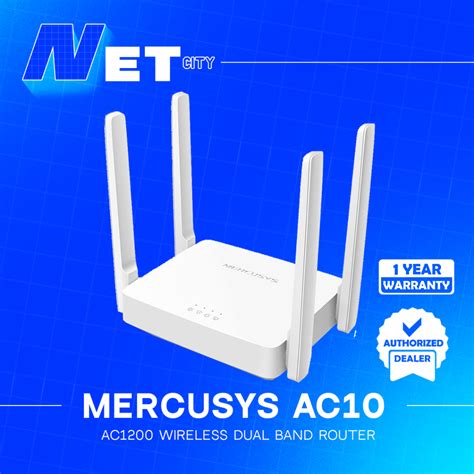 Mercusys AC AC Wireless Dual Band Router Shopee Philippines
