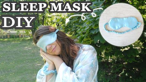 Diy Sleep Mask How To Make A Sleep Mask Tutorial And Free Pattern