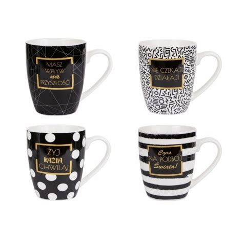 KUBEK DO KAWY HERBATY PORCELANA ML MOTYWACJA Oficjalne Archiwum Allegro