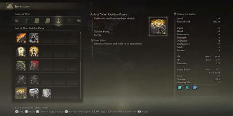 Elden Ring How To Get The Golden Parry Ash Of War
