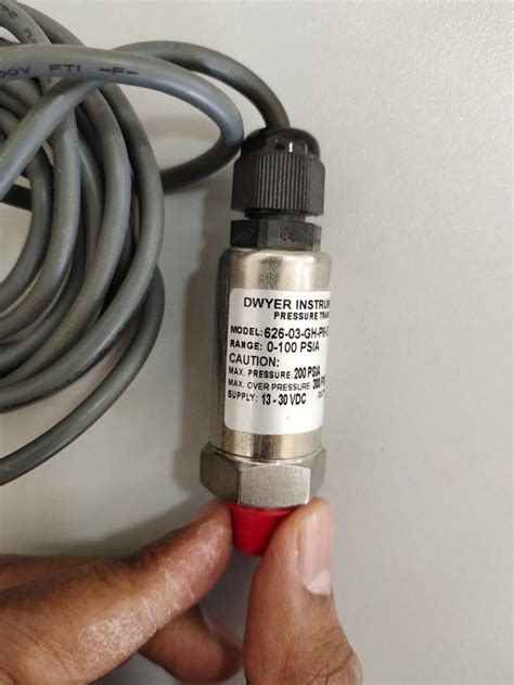dwyer pressure transmitter 626 03 gh p8 e3 s5 0 100 psia supply 13