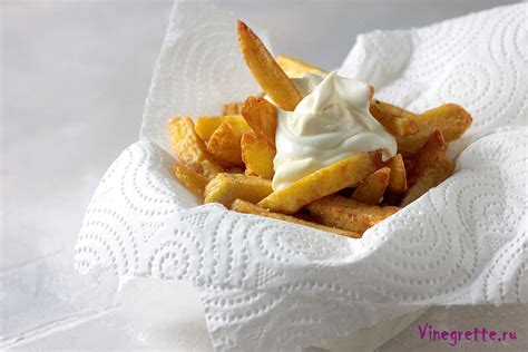 Frietjes/ Настоящая бельгийская картошка фри | Vinegrette